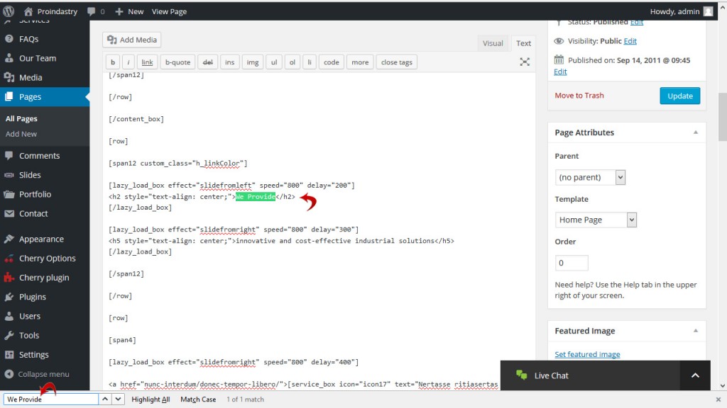 Wordpress How To Work With Page Blocks And Assign Them To Main Menu Template Monster Help