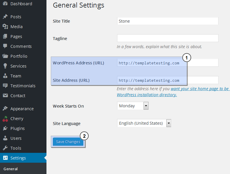 Wordpress How To Move Website From Subfolder To The Root Template Monster Help
